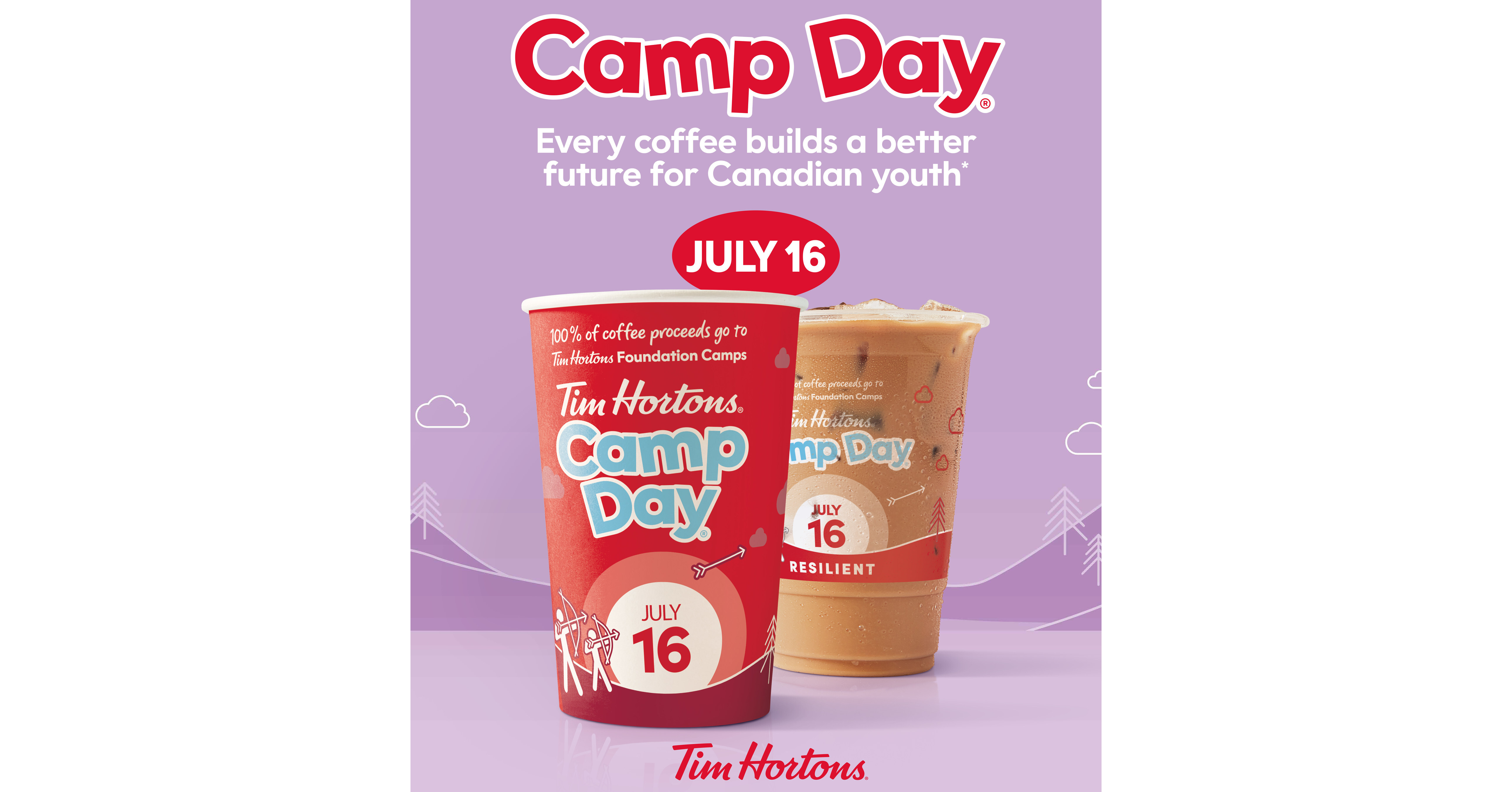 Tim Hortons® Camp Day® is TODAY, with 100% of proceeds from hot and ...