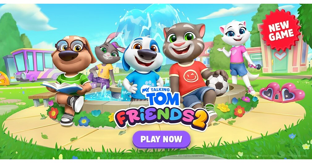 My Talking Tom Friends 2 Launches Globally - The Iconic Crew Returns ...