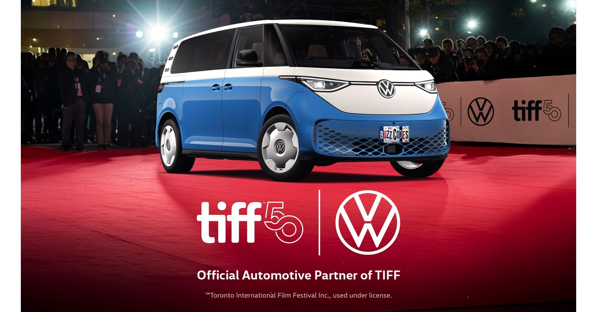Volkswagen named Official Automotive Partner of TIFF 2025