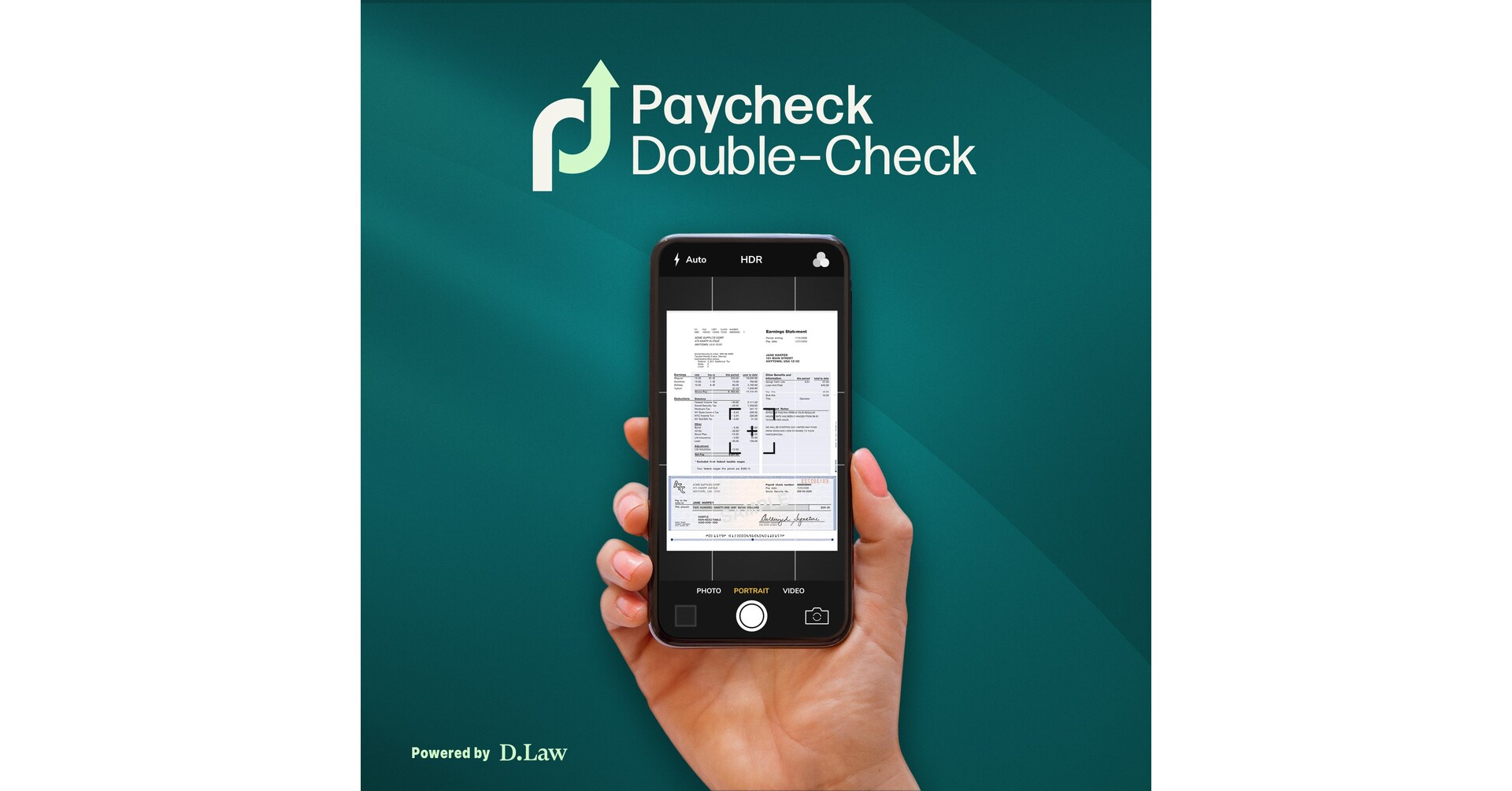 D.Law Launches New Paycheck Double-Check Service