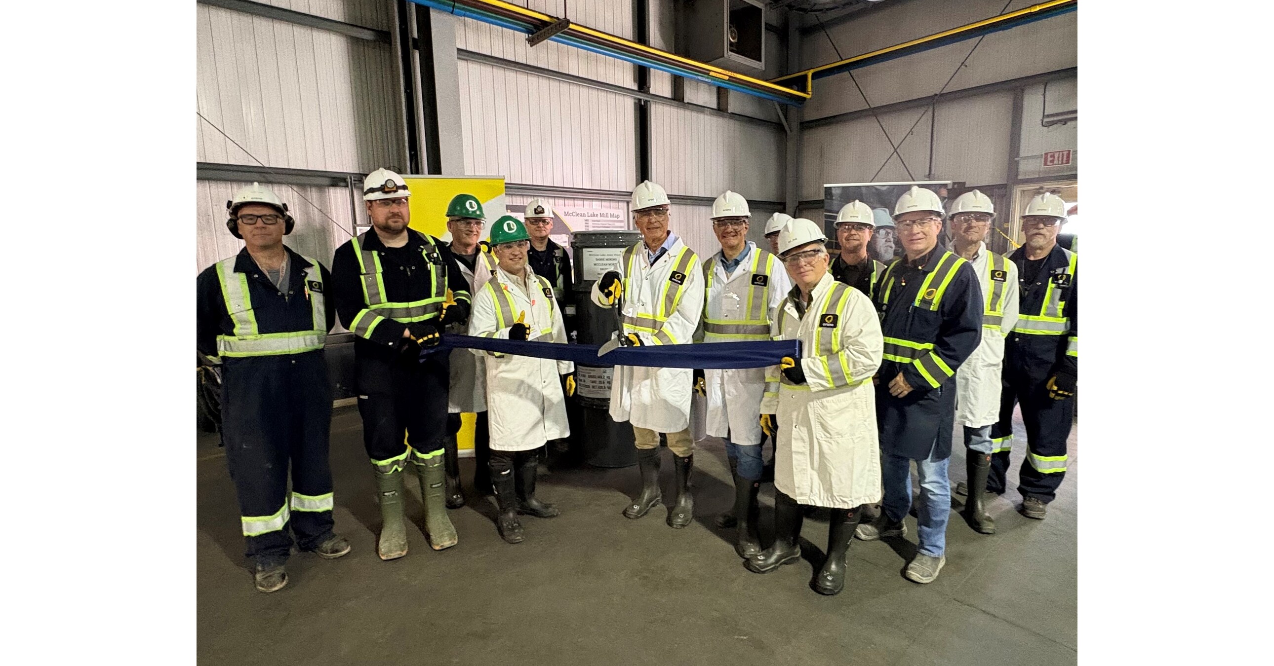 Orano Canada and Denison Announce SABRE 1st Production at McClean Lake