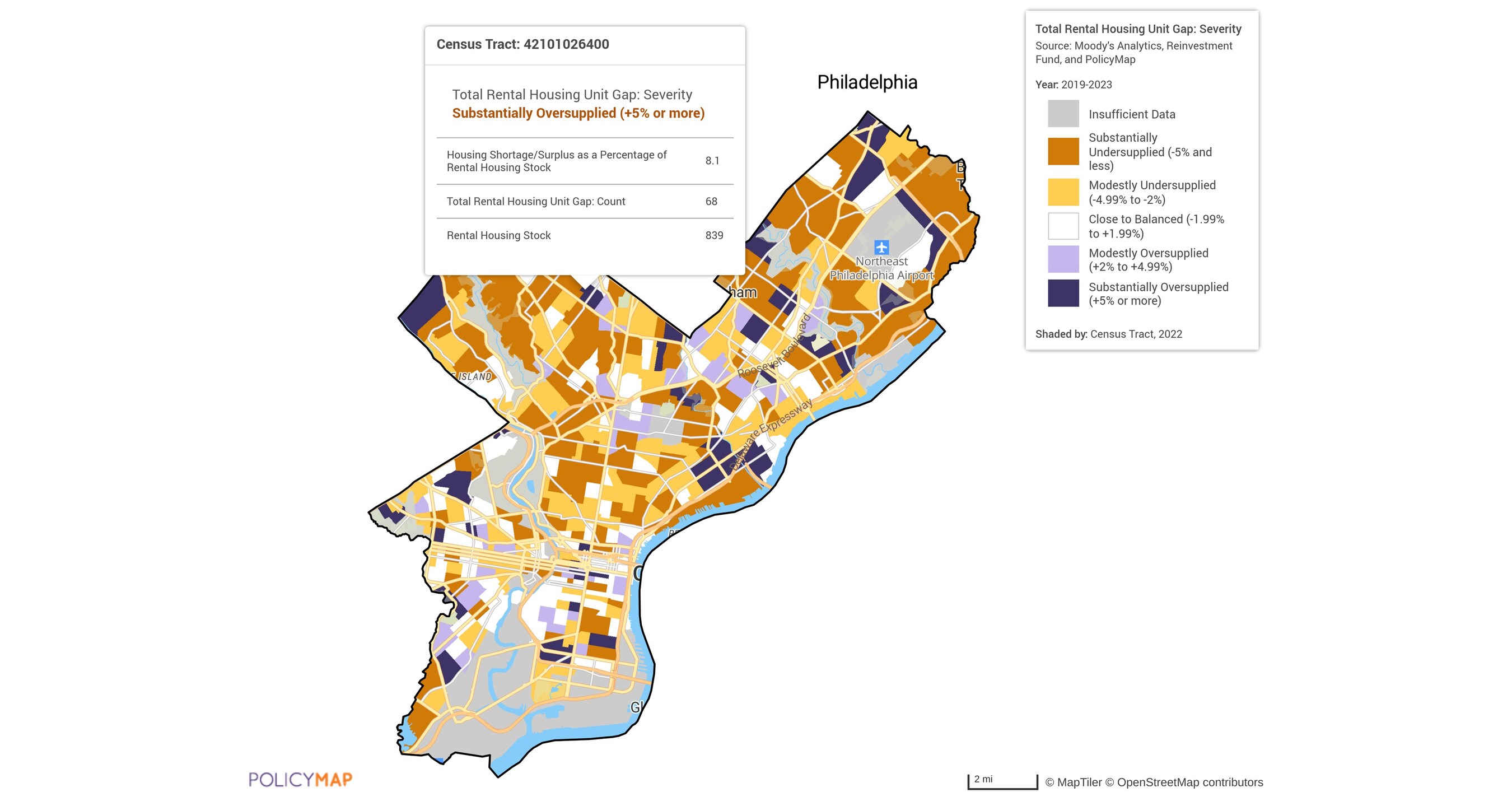 New PolicyMap and Moody's Analytics Report Reveals Neighborhood Level U ...