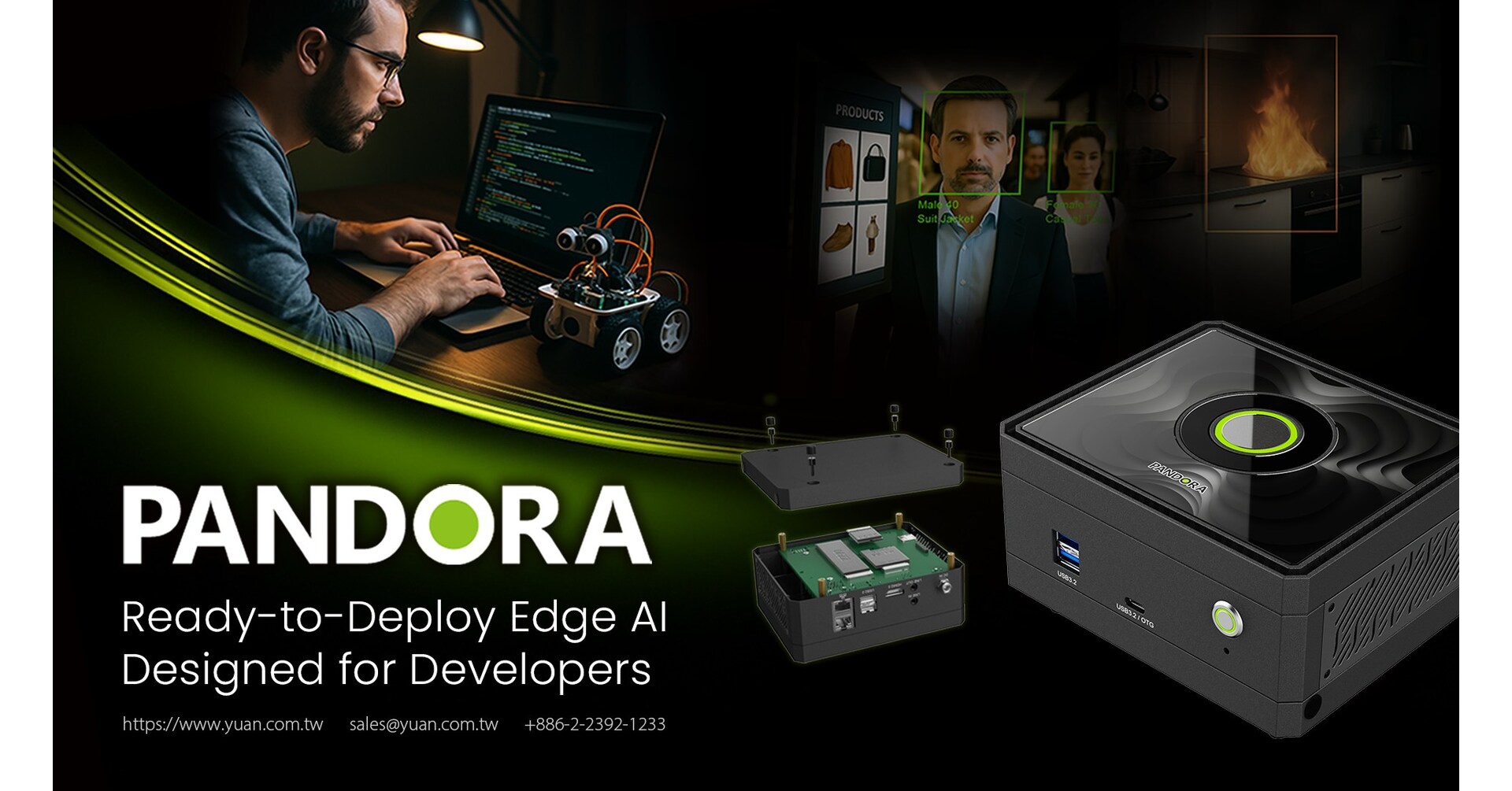 YUAN Unveils Pandora: Ready-to-Deploy Edge AI Designed for Developers