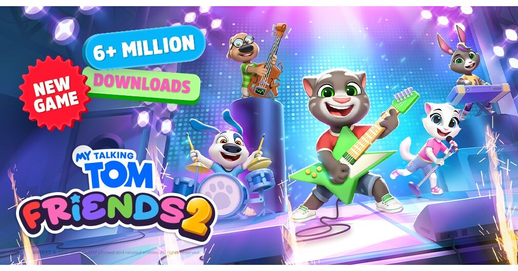 Outfit7: My Talking Tom Friends 2 Hits Over 6 Million Downloads in One ...