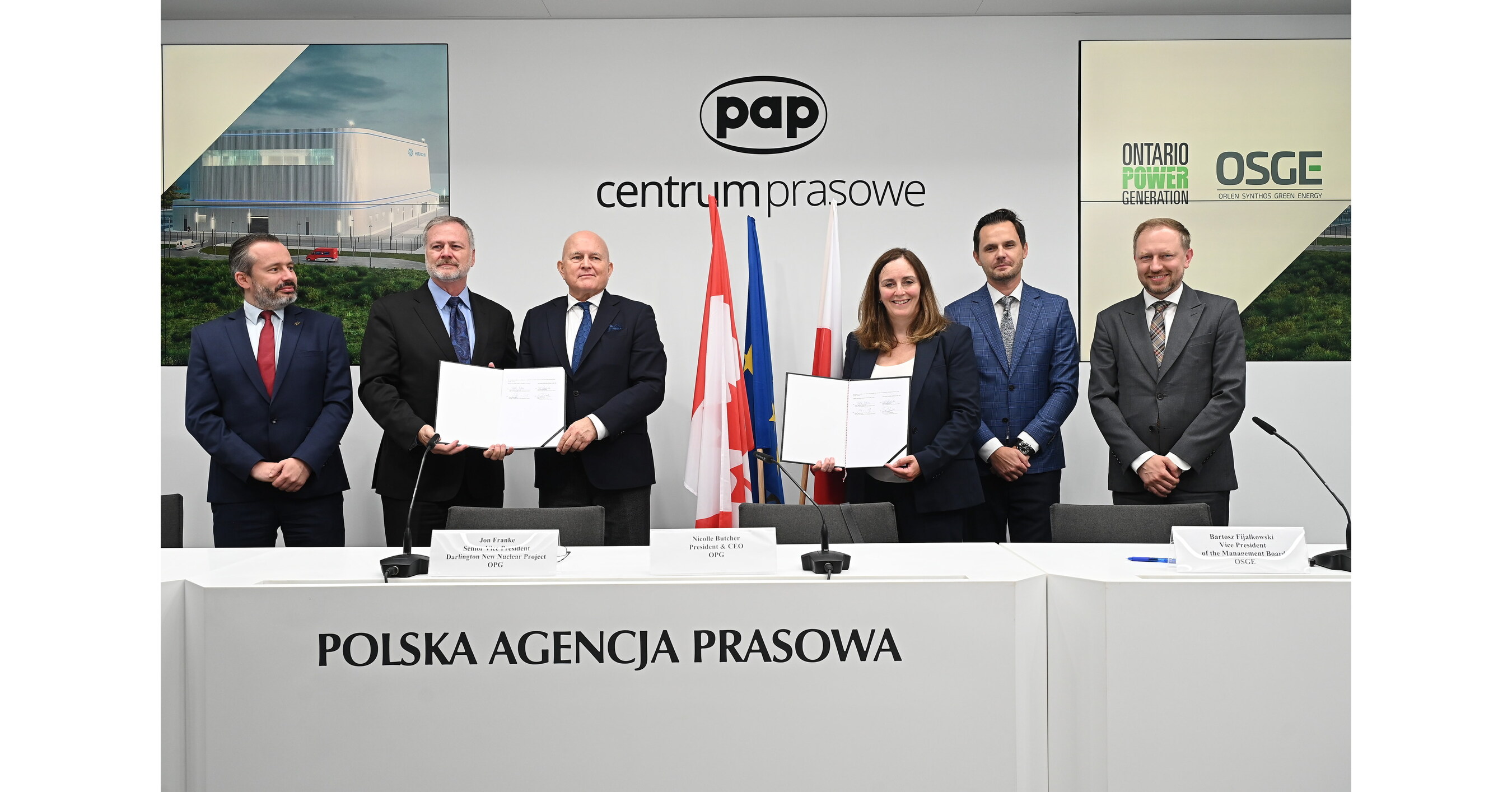 OPG and OSGE strengthen collaboration on small modular reactors in Poland