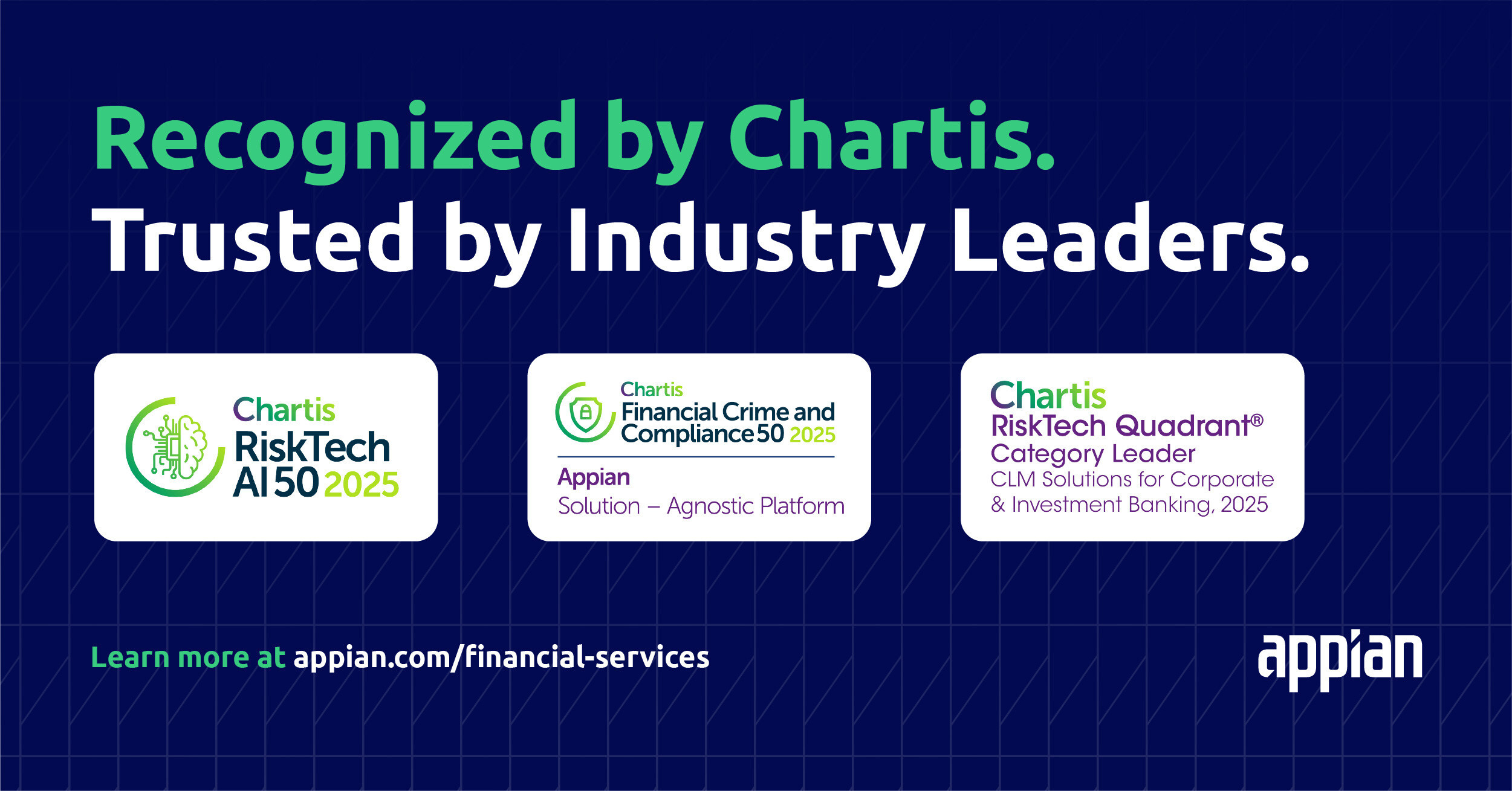 Chartis Recognizes Appian for AI-Powered Process Orchestration