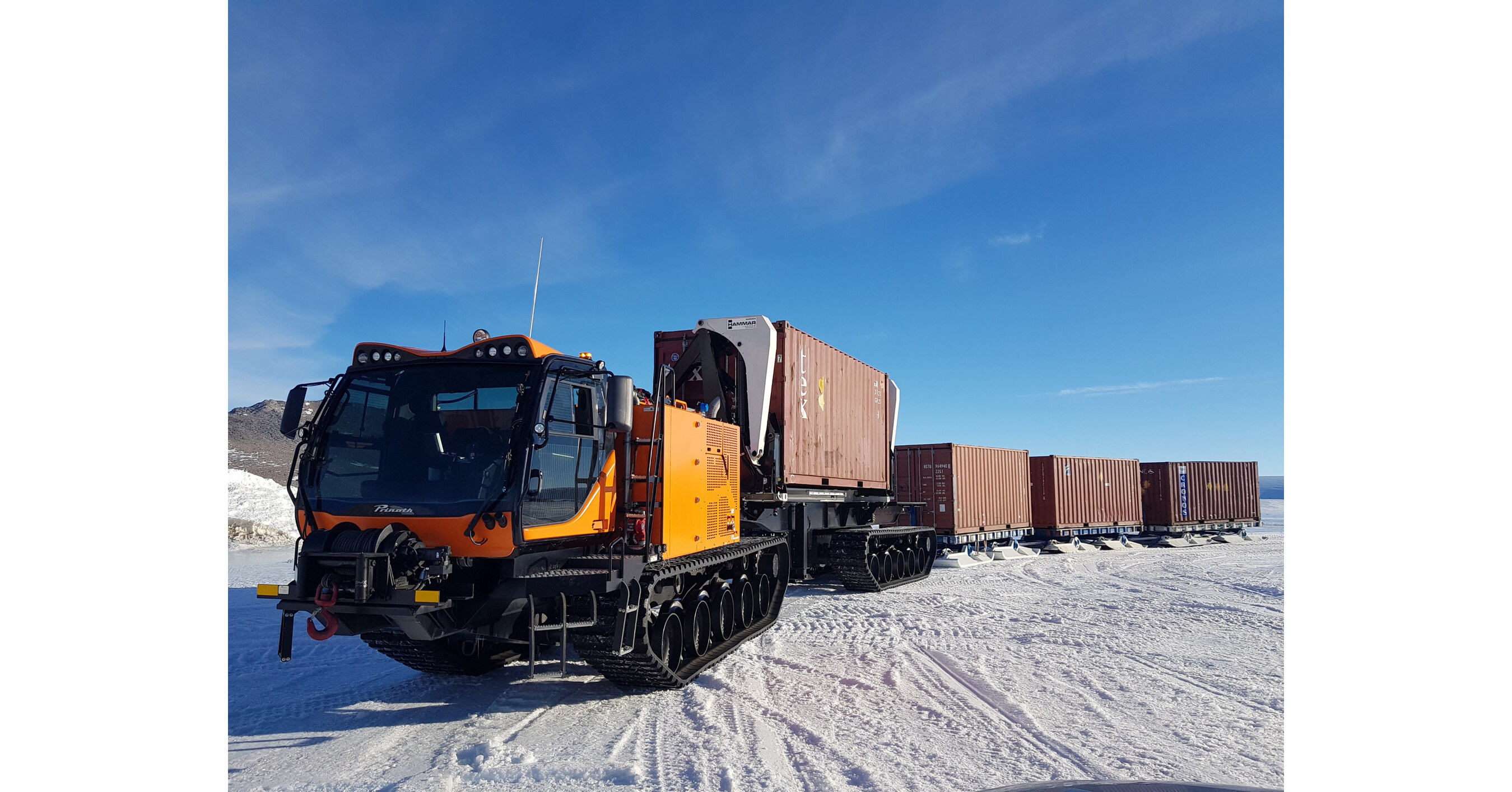 Prinoth Panther XL Selected for Antarctic Deployment with Norwegian ...