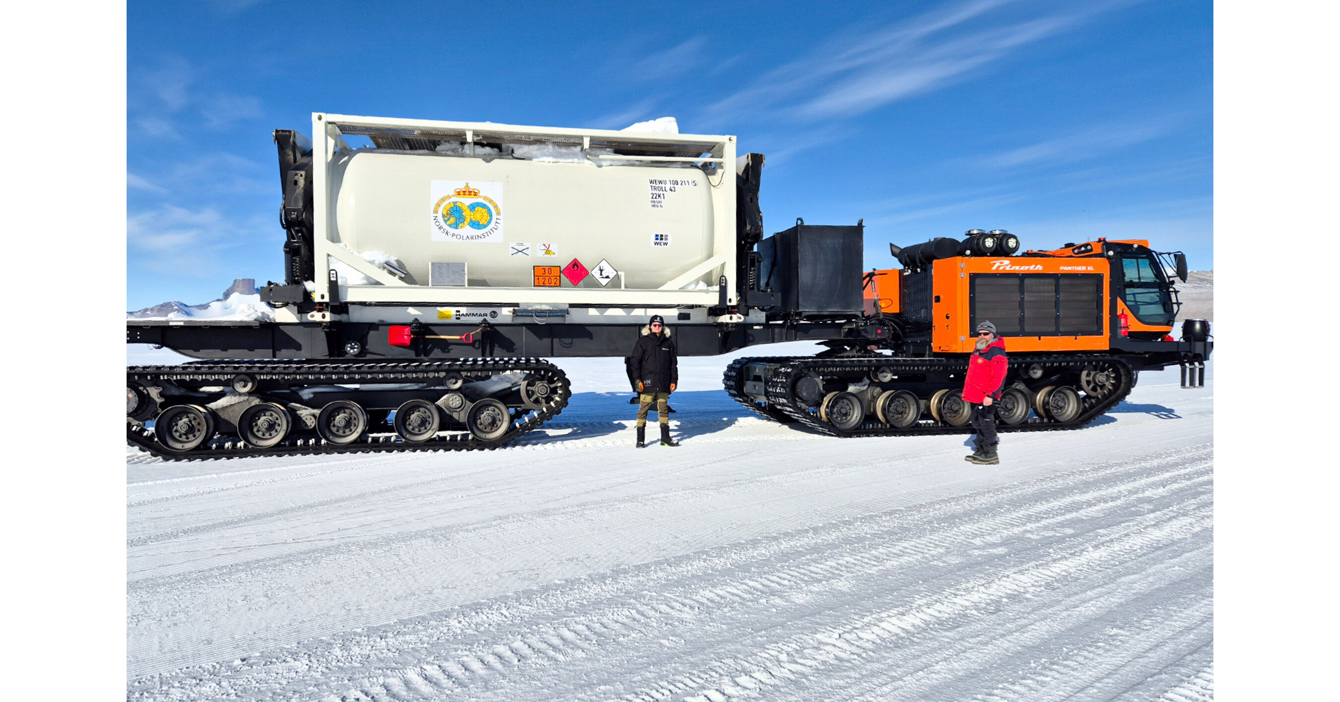 Prinoth Panther XL Selected for Antarctic Deployment with Norwegian ...