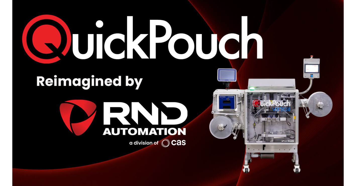 RND Automation Relaunches QuickPouch Website to Support Legacy Packaging Equipment Owners