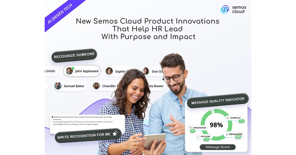 Semos Cloud Empowers HR to Bring Culture to Life with Smart, Scalable Innovations