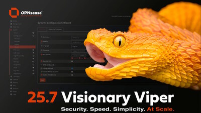 OPNsense® 25.7 "Visionary Viper" Launches with Smarter Security and ...