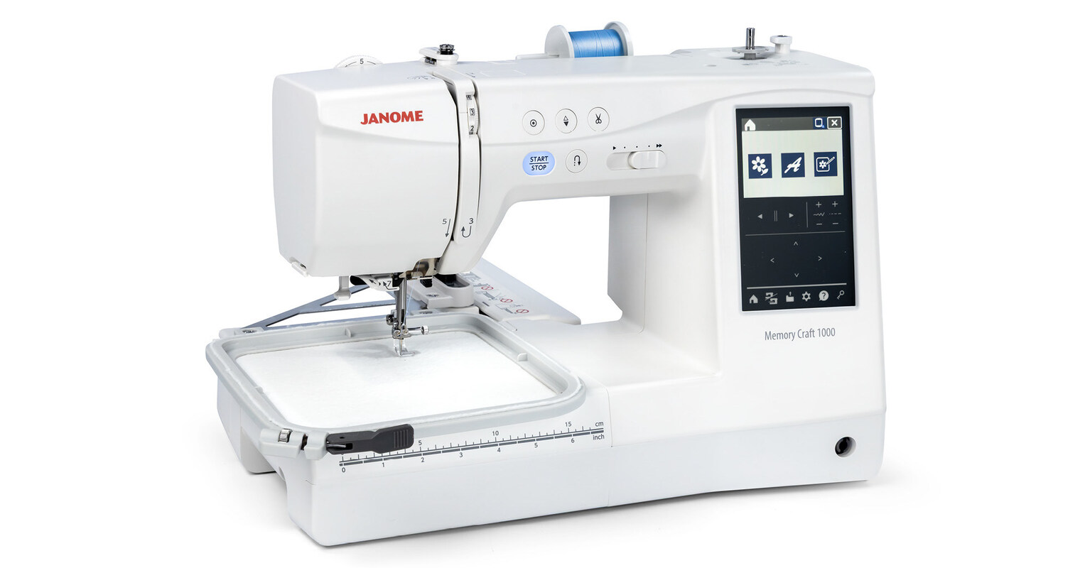 Janome Unveils New Memory Craft Embroidery Machine Line