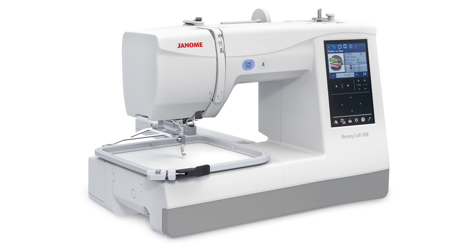 Janome Unveils New Memory Craft Embroidery Machine Line