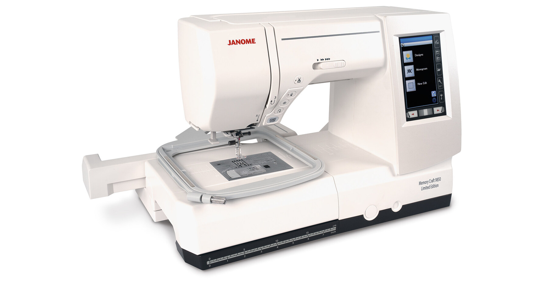 Janome Unveils New Memory Craft Embroidery Machine Line