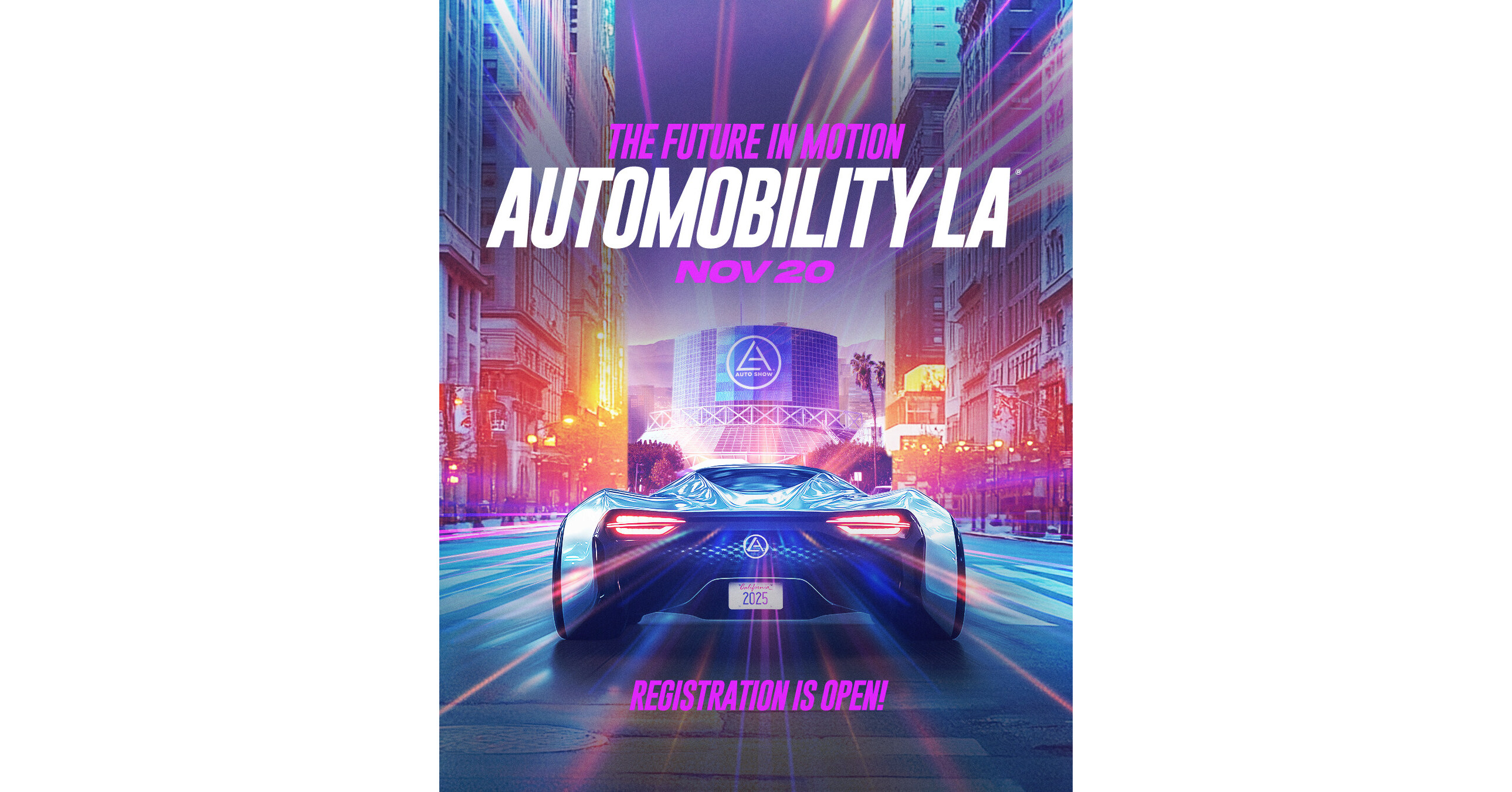 Celebrating "The Future In Motion", LA Auto Show Opens Registration To ...