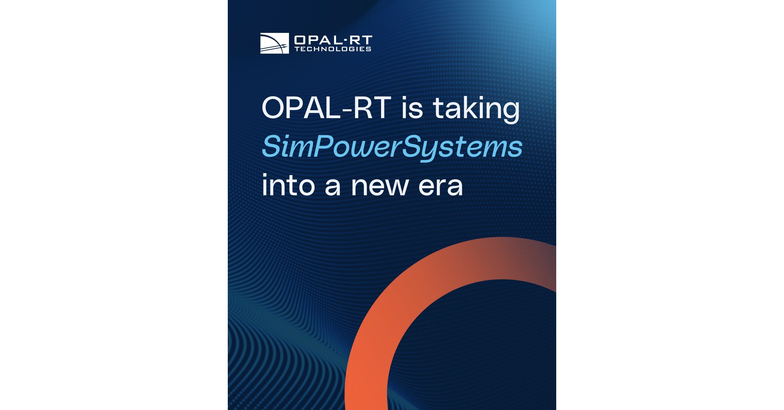 A New Era for SimPowerSystems: OPAL-RT to Lead Its Future
