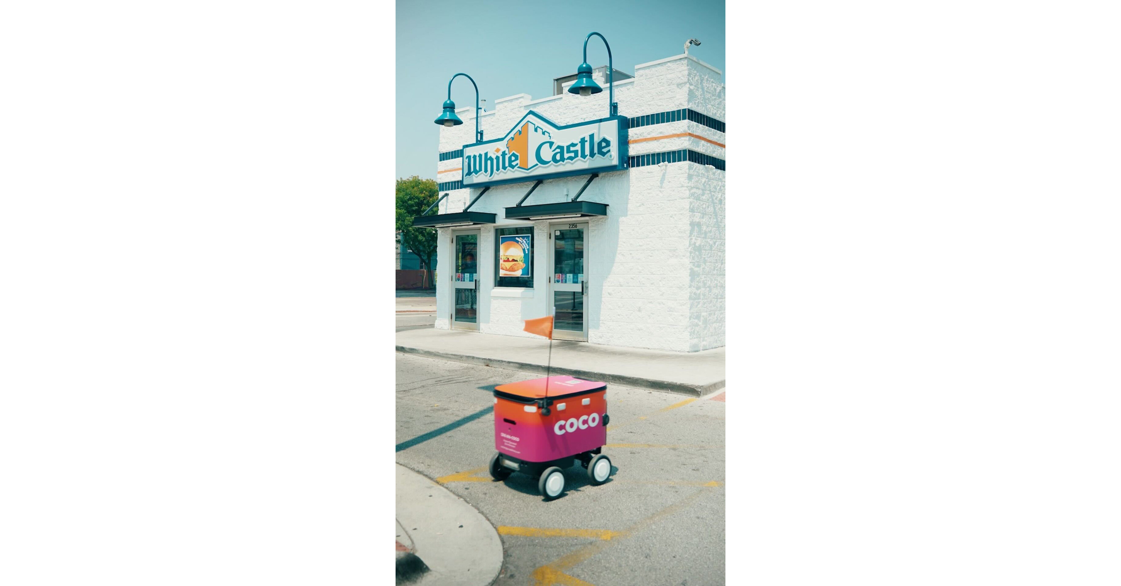 Coco Robotics Powers White Castle's First Autonomous Deliveries on Uber ...