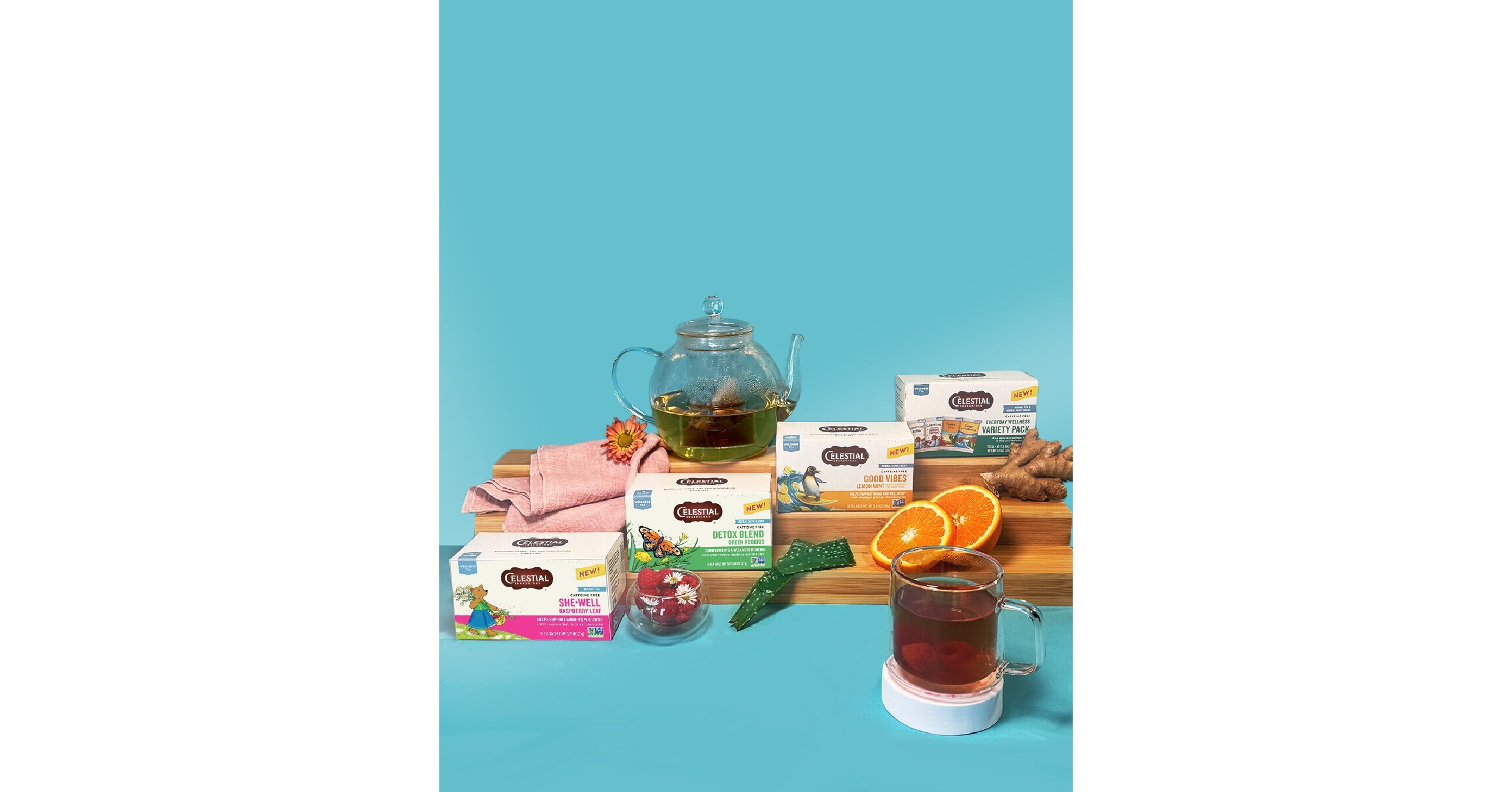 Celestial Seasonings® Tea Expands Category-Leading Wellness Platform with New Line of Benefit Teas