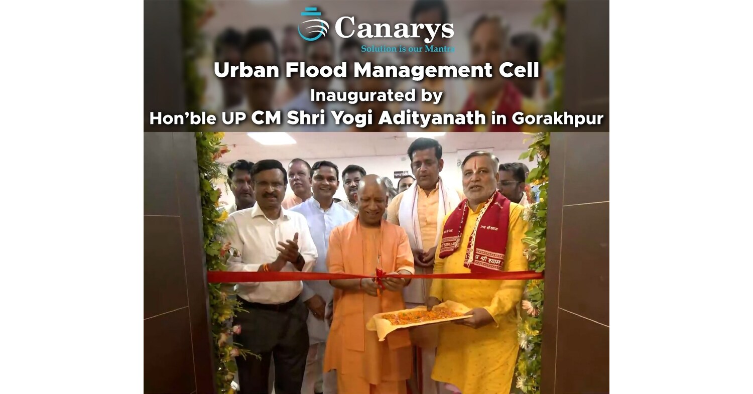 Canarys Powers India's First-of-Its-Kind Urban Flood Management Cell, Inaugurated by Hon'ble CM ...