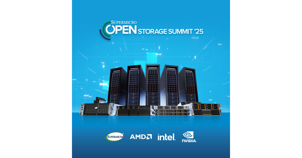 Supermicro Open Storage Summit Showcases the Impact of AI Workloads on Storage: Starts August 12