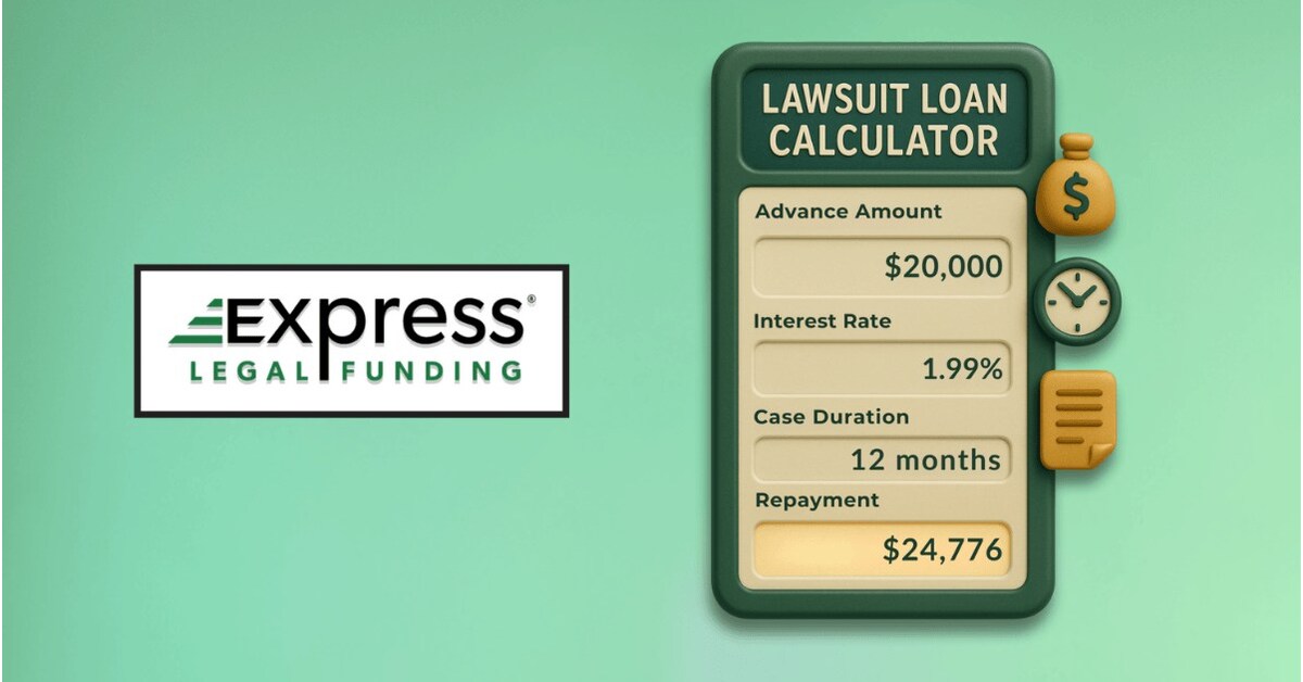 Express Legal Funding Launches Lawsuit Loan Calculator Built with ...