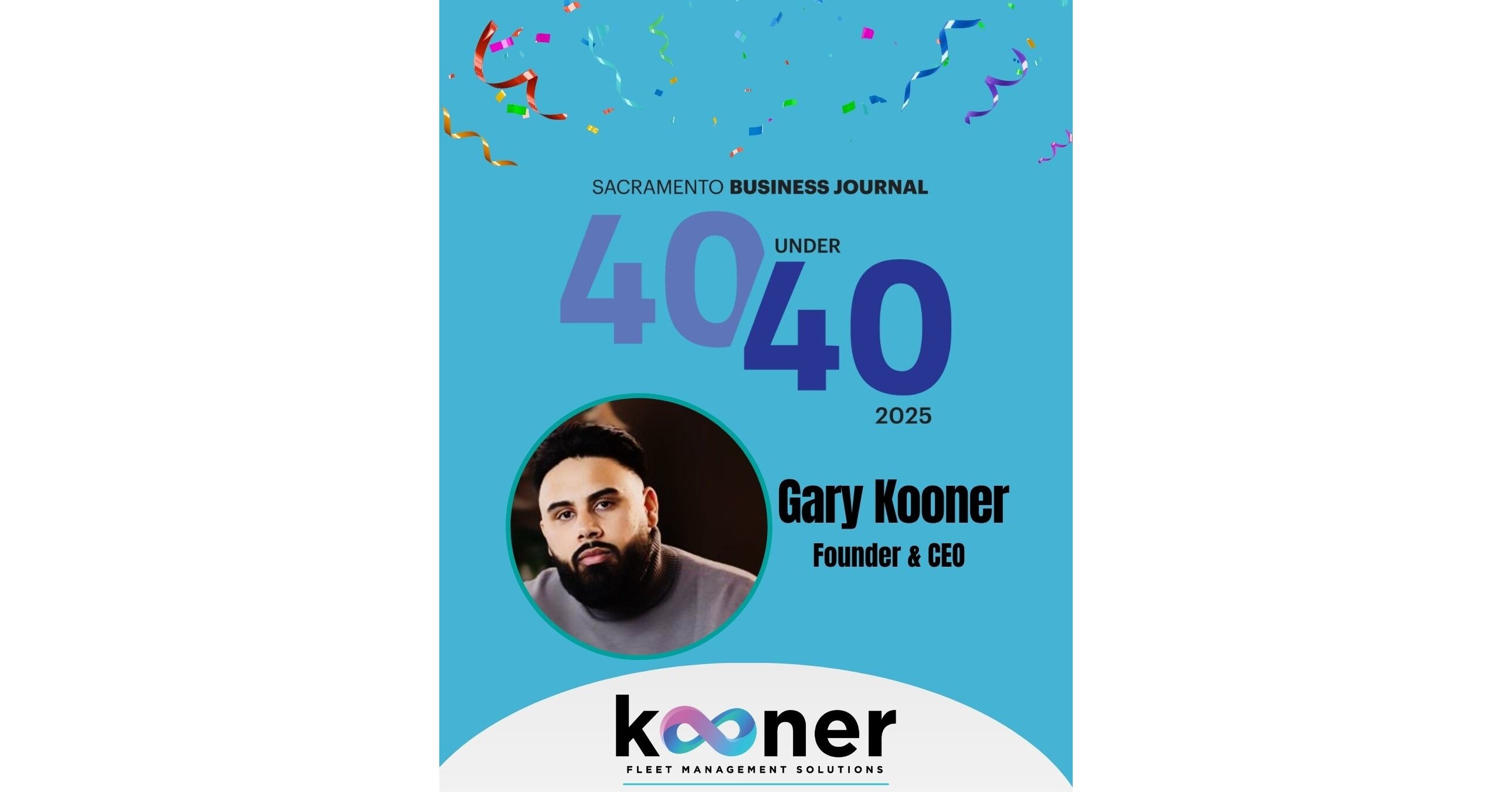 Gary Kooner, Founder & CEO of Kooner Fleet Management Solutions, Named ...