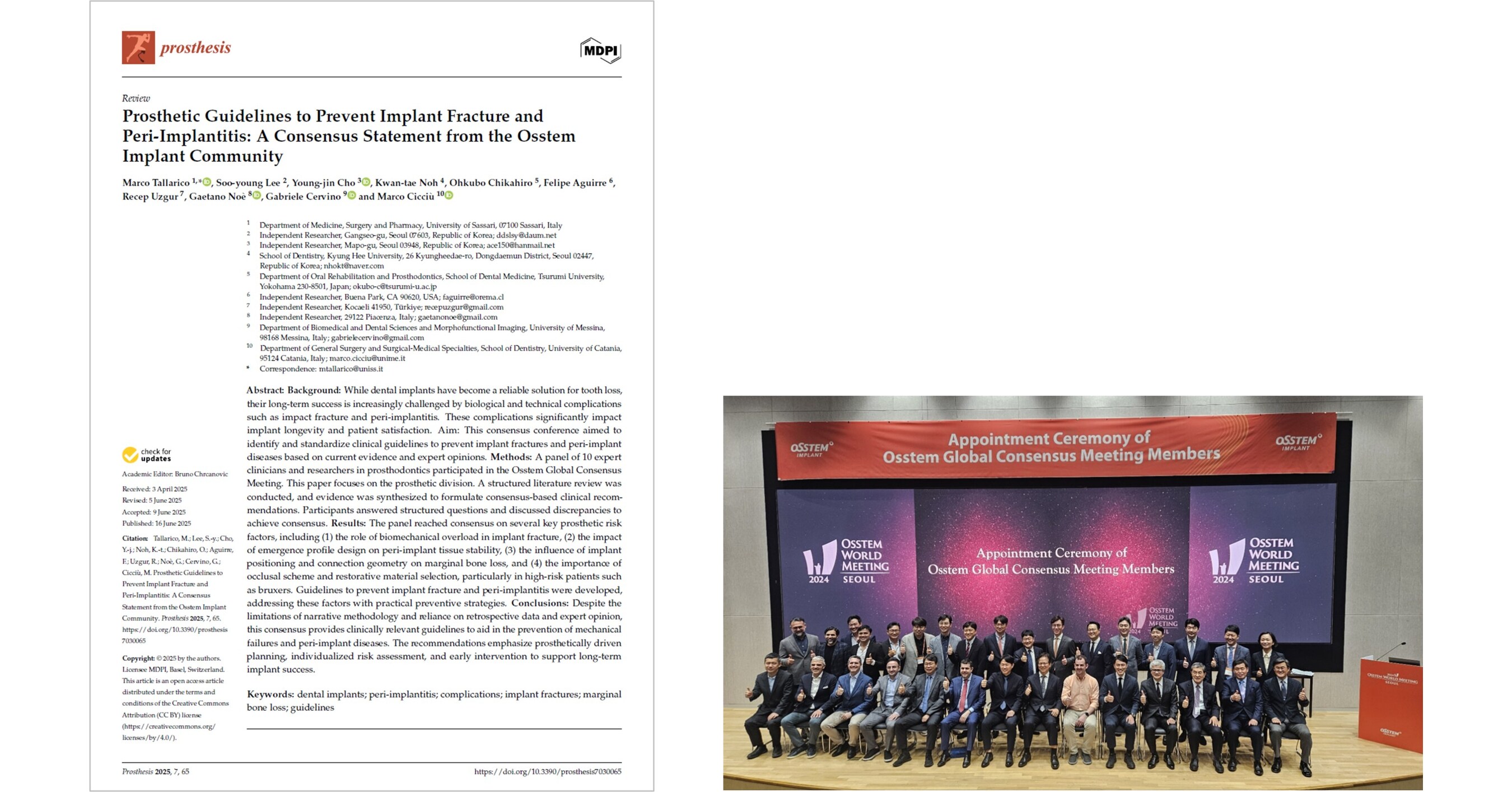 Guidelines for Osstem Implants, Implant Fracture and Peripheral ...