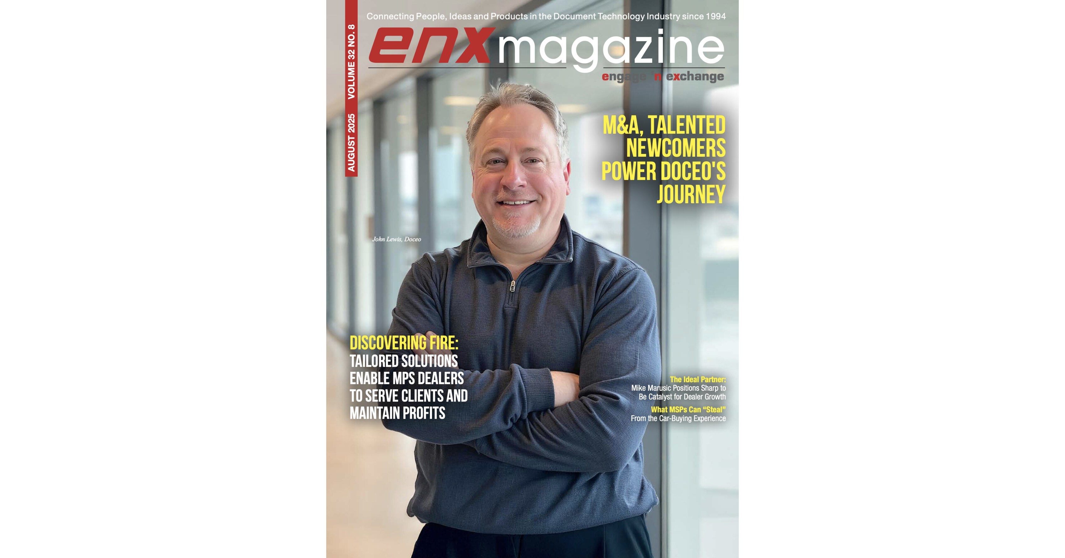 Doceo Featured on Cover of ENX Magazine, Showcasing Its People-First ...