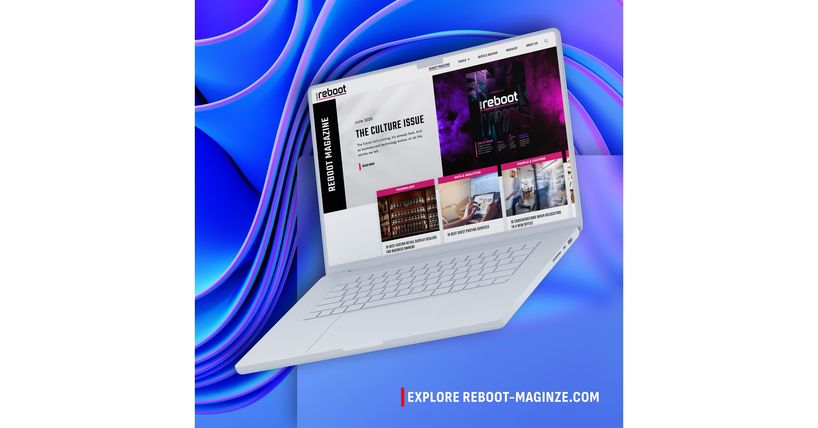 BOSS Publishing Launches Reboot Magazine: A Bold New Platform Covering ...