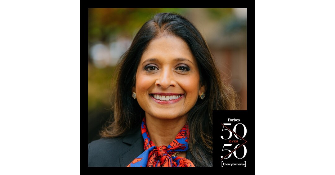 Forbes and Know Your Value 50 Over 50 Honors Lynn Jerath for Redefining ...