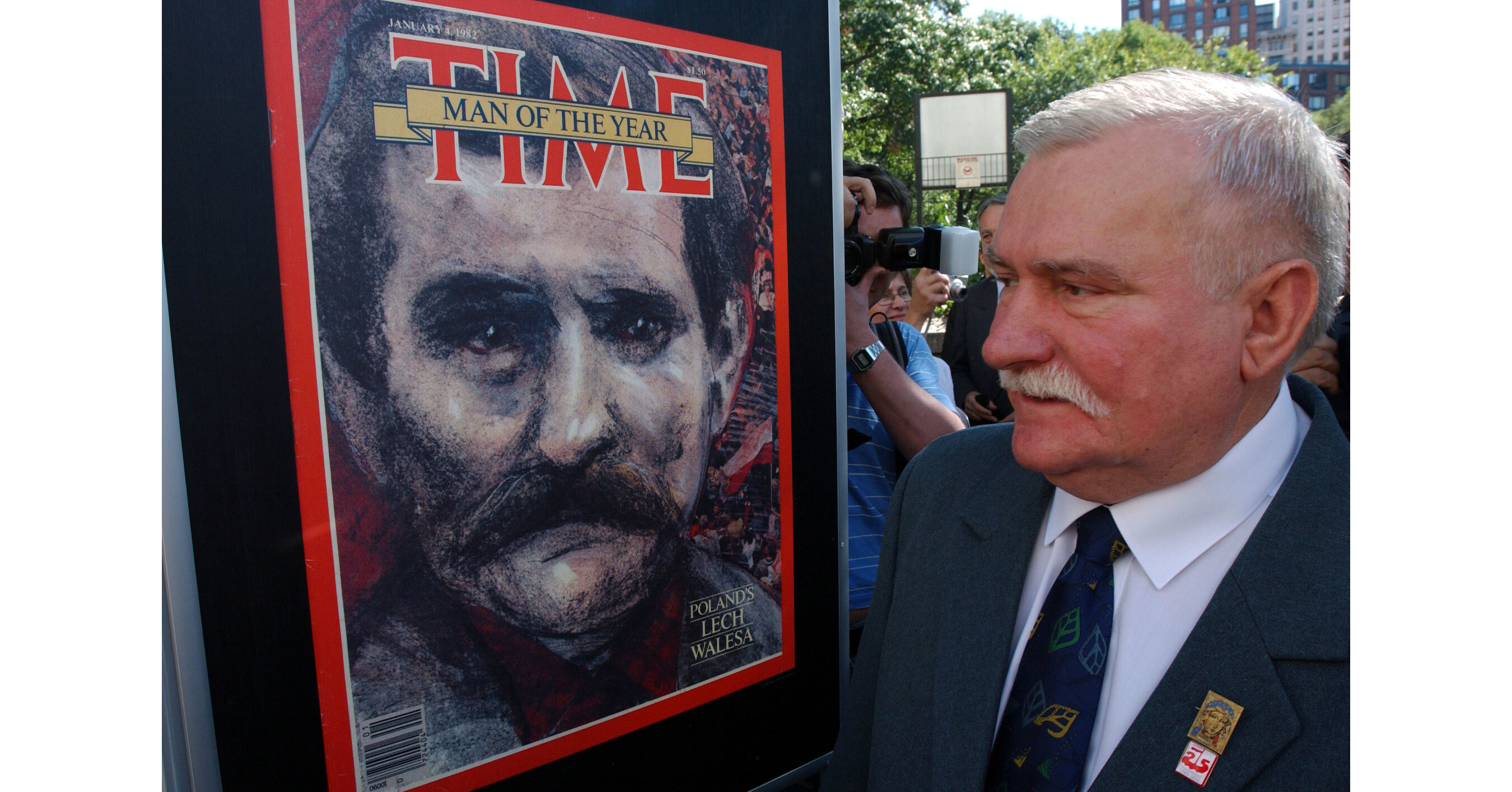 Lech Walesa, Nobel Peace Prize Winner and Former President of Poland ...