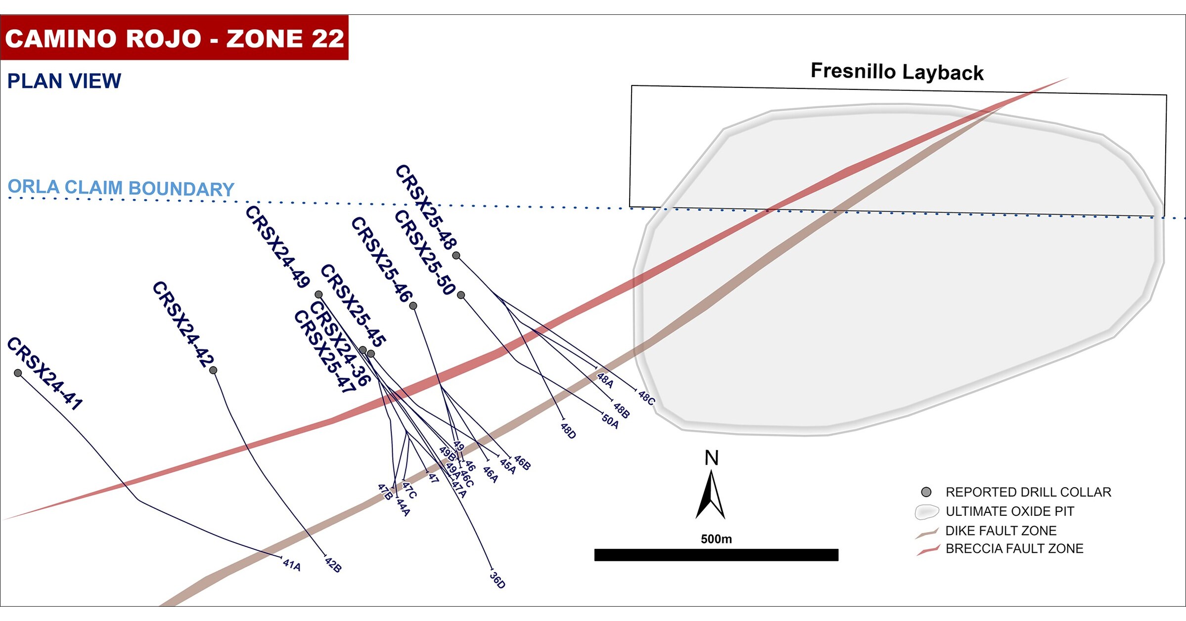 Orla Mining Reports New Drill Results from Zone 22 at Camino Rojo, Mexico