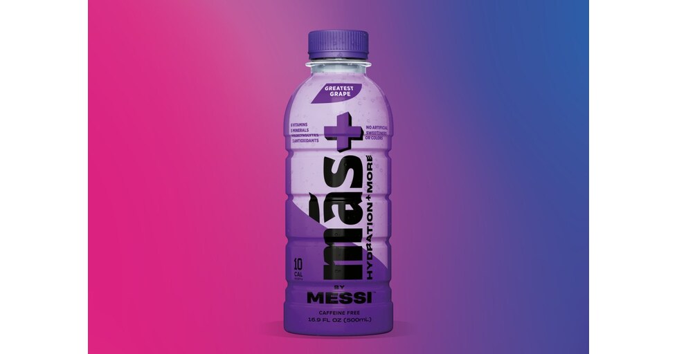 Más+ by Messi® Adds "Greatest Grape" Flavor to its Everyday Hydration ...