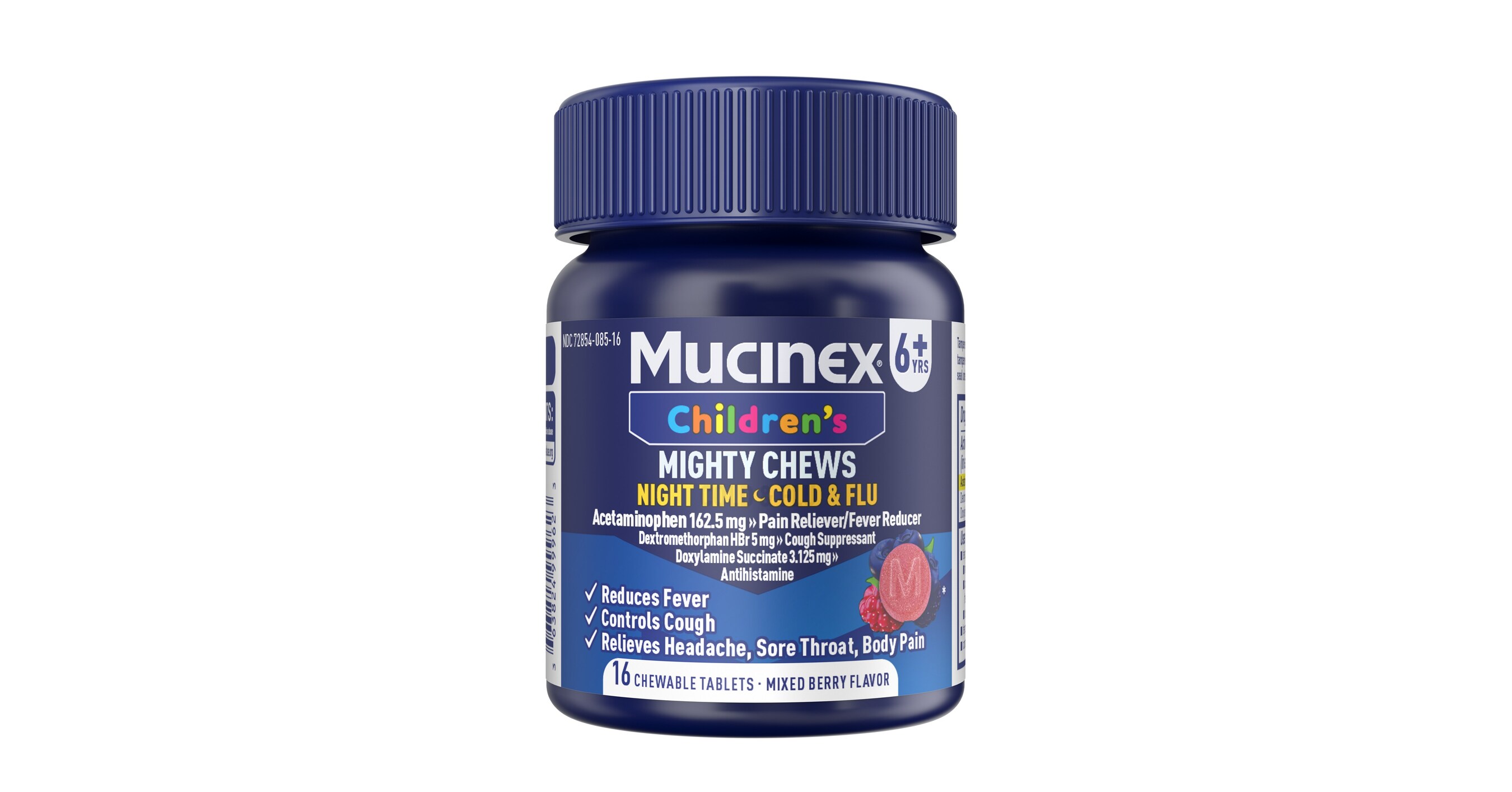 MUCINEX CHILDREN'S LAUNCHES FIRST CHEWABLE COLD & FLU MEDICINE