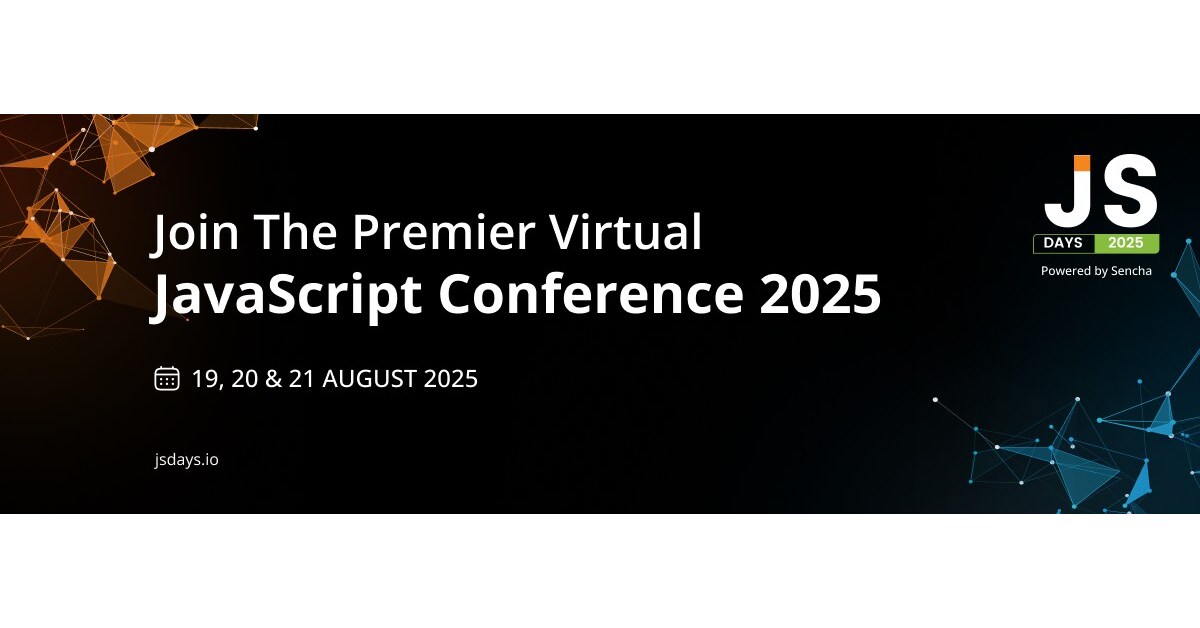Sencha Announces JS Days 2025 -- The Ultimate Virtual JavaScript Conference