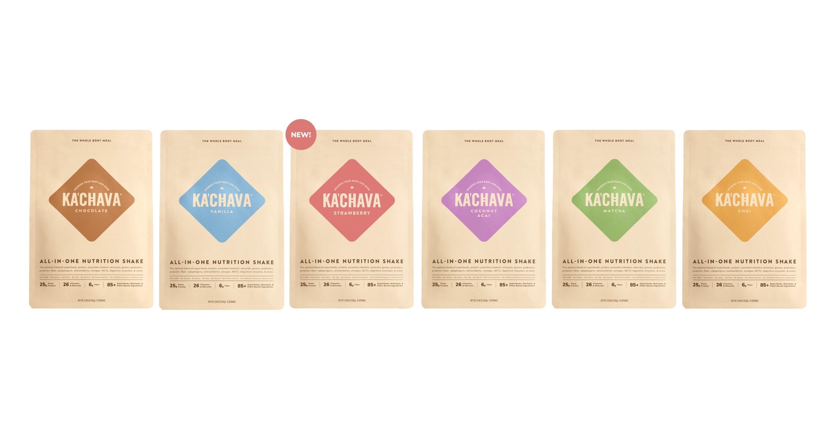 Ka'Chava Launches Its First New Flavor In Three Years: Strawberry