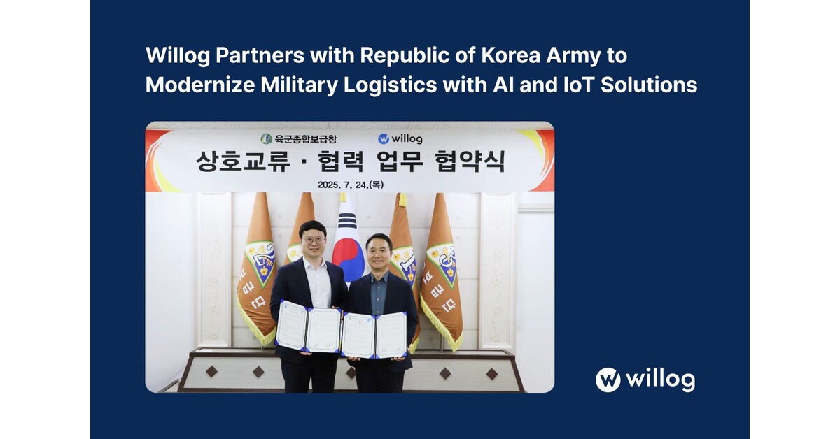 Willog Partners with Republic of Korea Army to Modernize Military ...