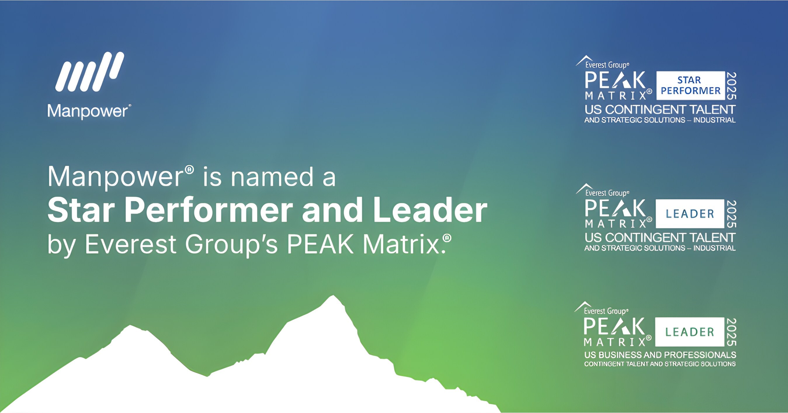 Manpower Named a Global Leader and Star Performer in Latest Everest ...