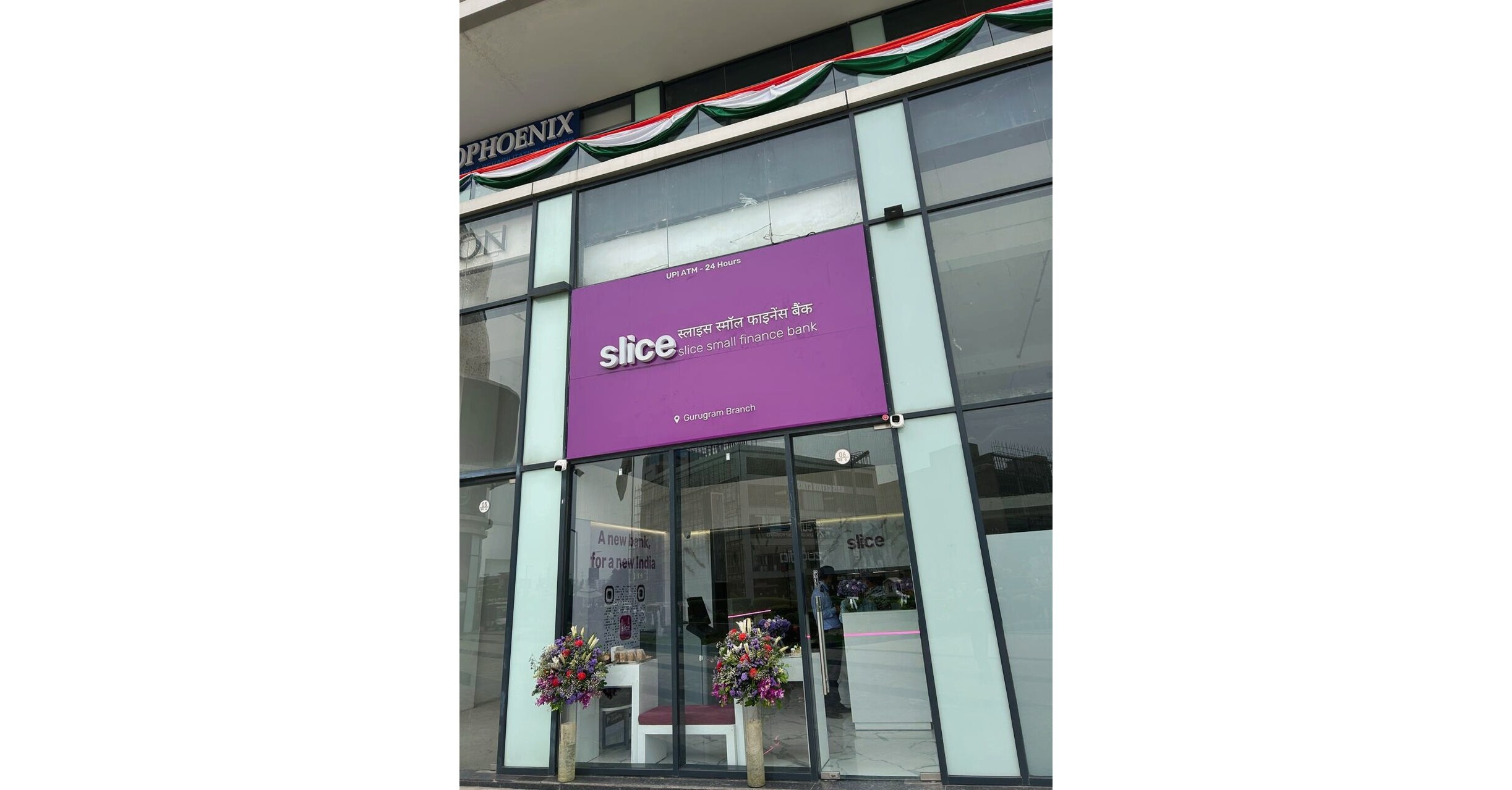 slice brings UPI-powered bank branch and ATM to Gurugram