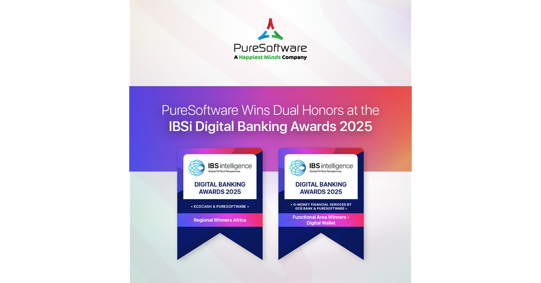 PureSoftware, a Happiest Minds Company, Secures Two Honors at IBSi ...