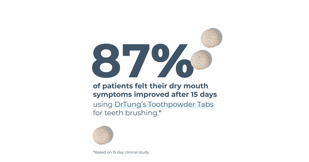 New Clinical Study Shows DrTung's® Herbal Toothpowder Tabs ...