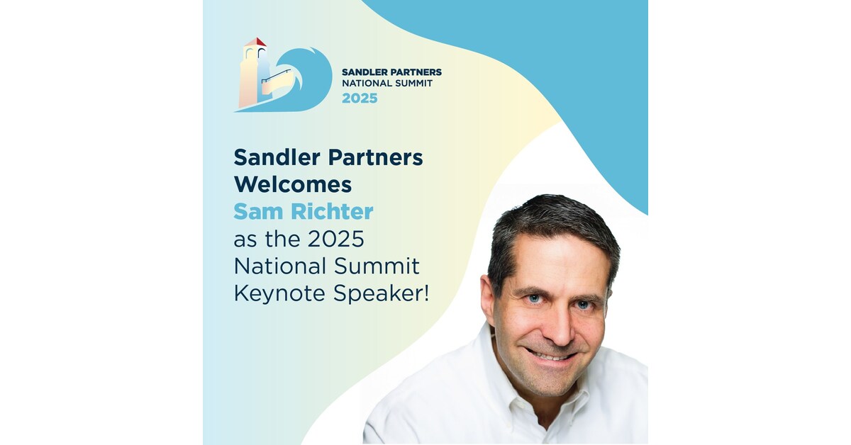 Sandler Partners Announces 2025 National Summit Keynote Speaker: Sam ...