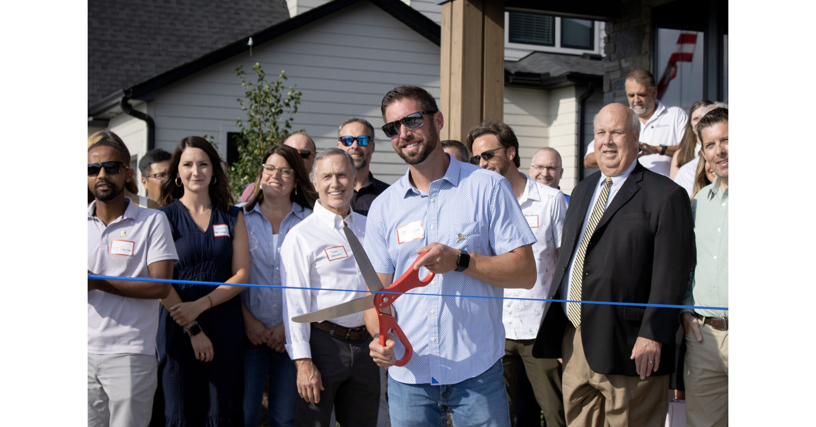 Hanson Builders Hosts Ribbon Cutting for St. Jude Dream Home® Showplace