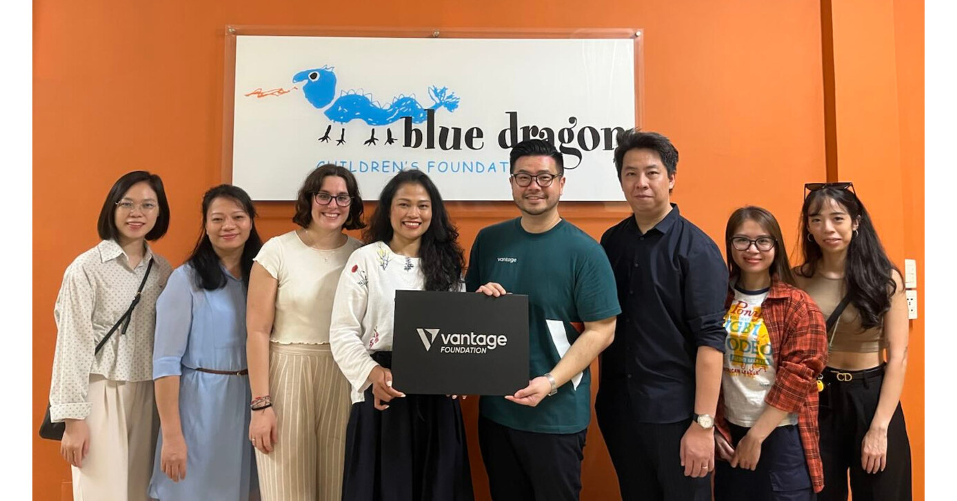 Vantage Foundationがブルードラゴン子ども財団と提携し、子どもを保護し人身取引を防止