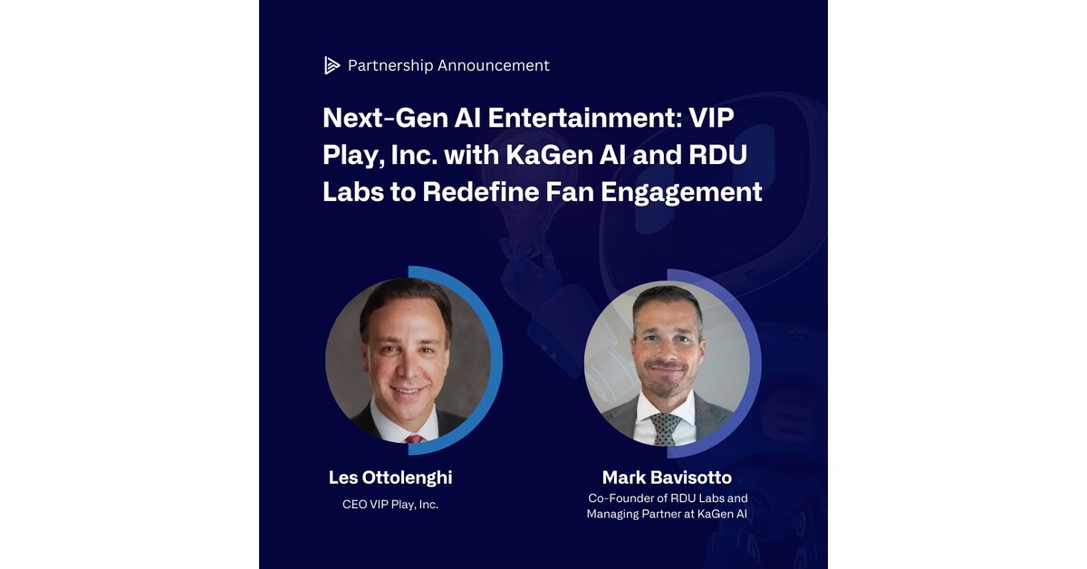 Next-Gen AI Entertainment: VIP Play, Inc. with KaGen AI and RDU Labs to ...