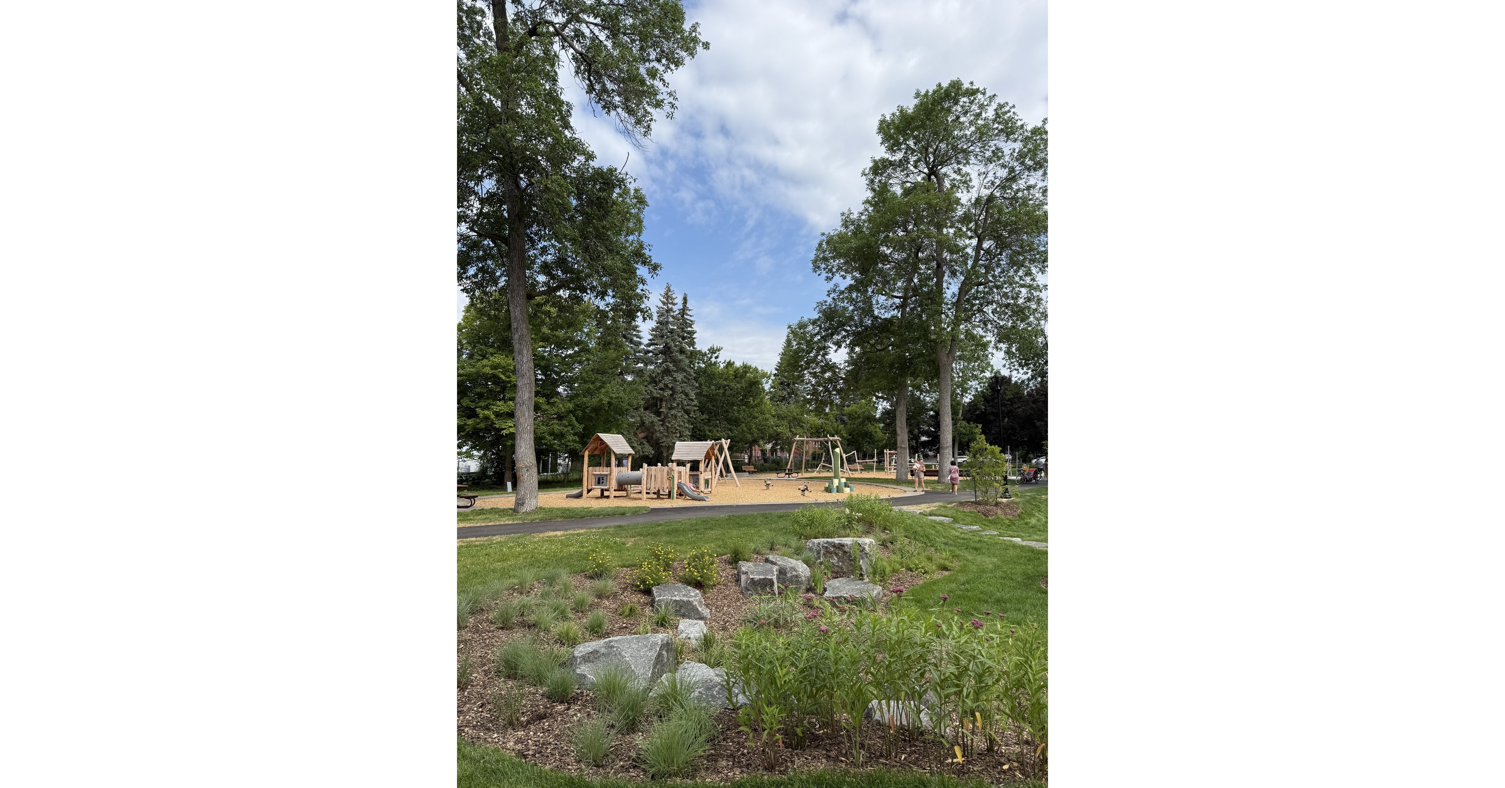 Inauguration du parc Brewster : un premier parc éponge voit le jour à ...