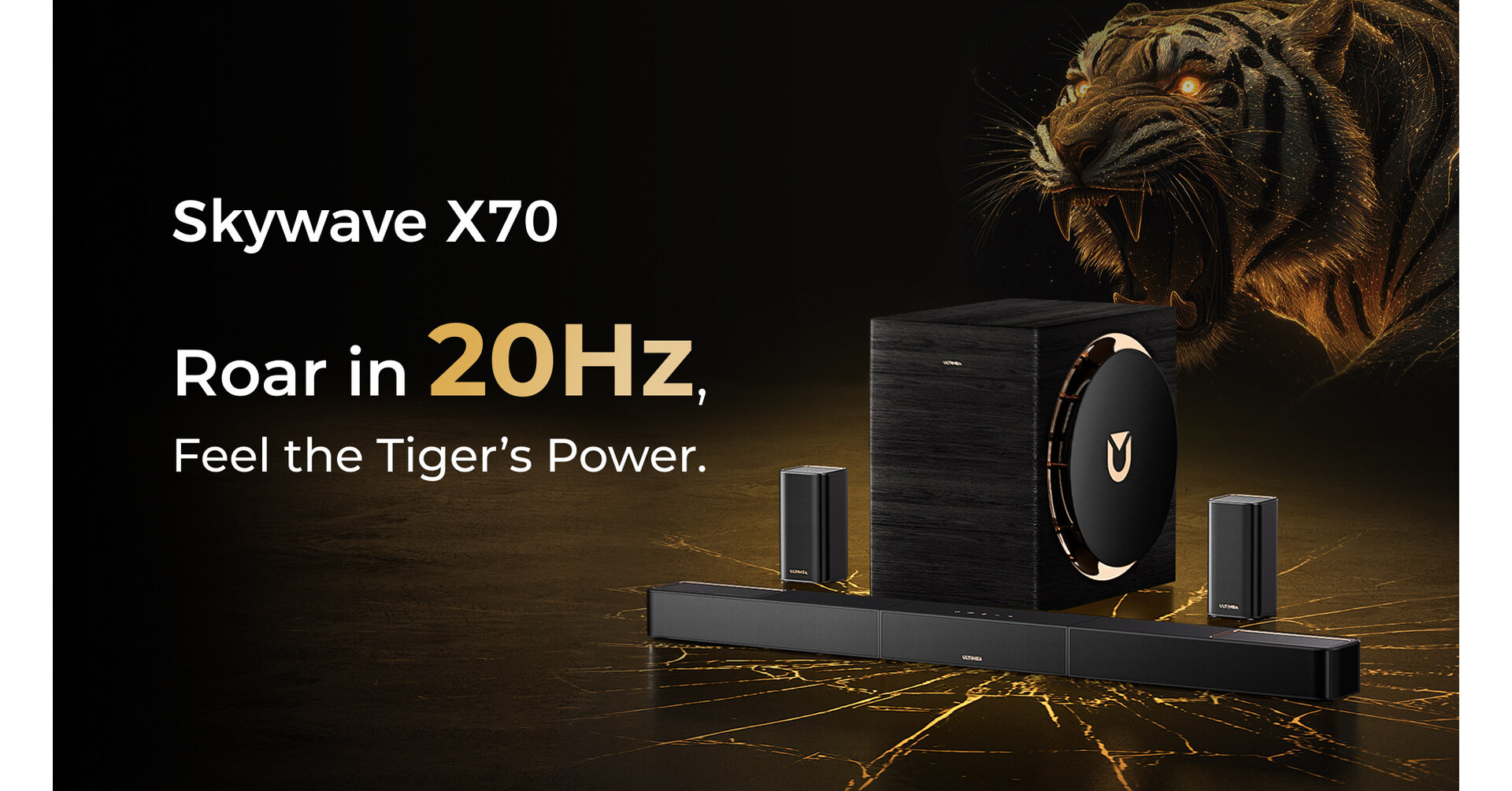 Ultimea Launches Skywave X70, A Professional-Grade Surround Sound System