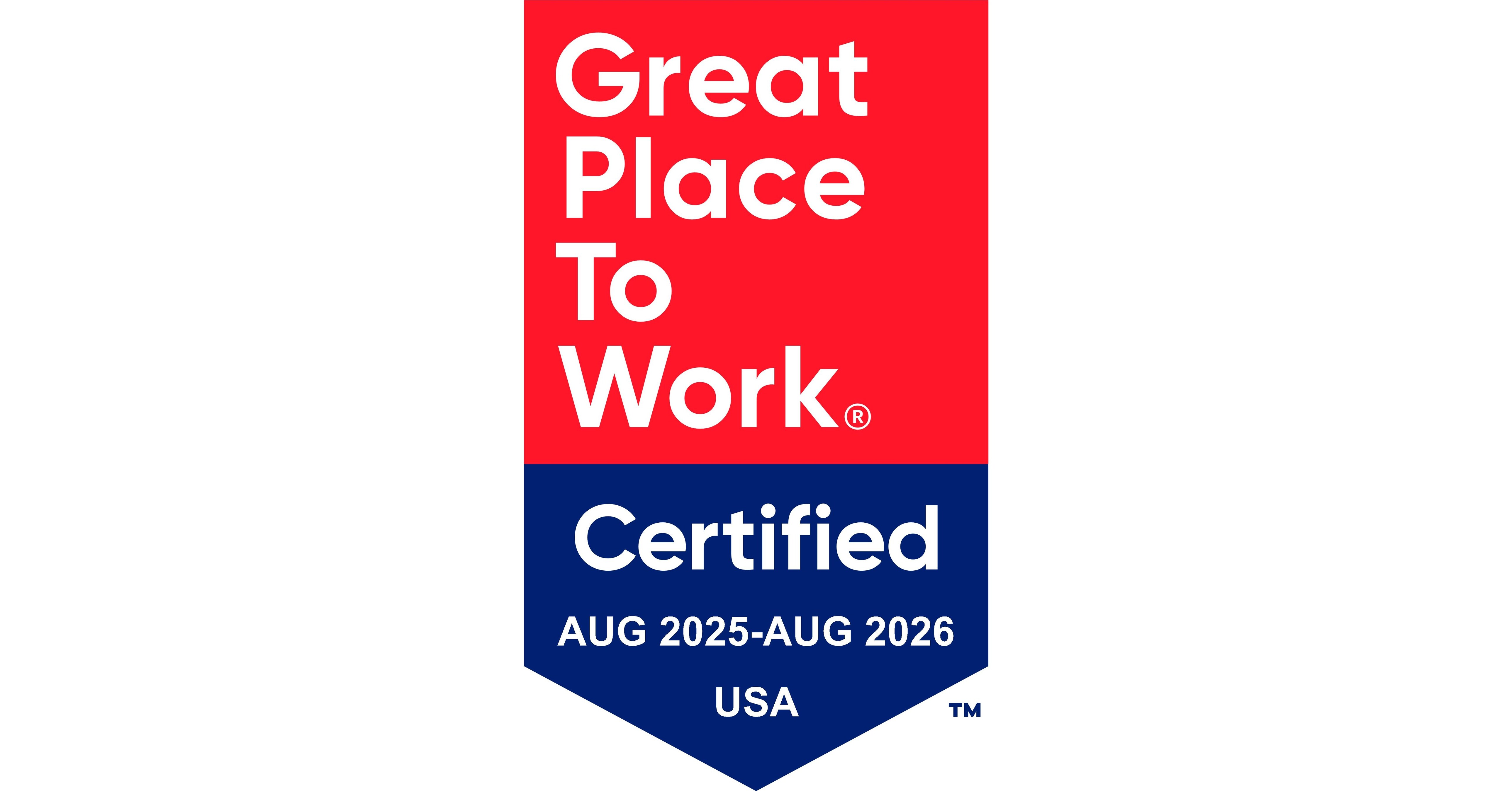 GeoBlue® Earns 2025 Great Place To Work Certification™