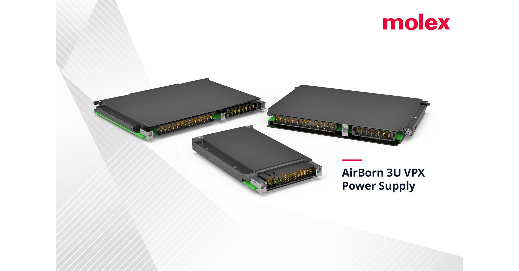Molex Introduces AirBorn 3U VPX Power Supply, Extending Innovation of ...