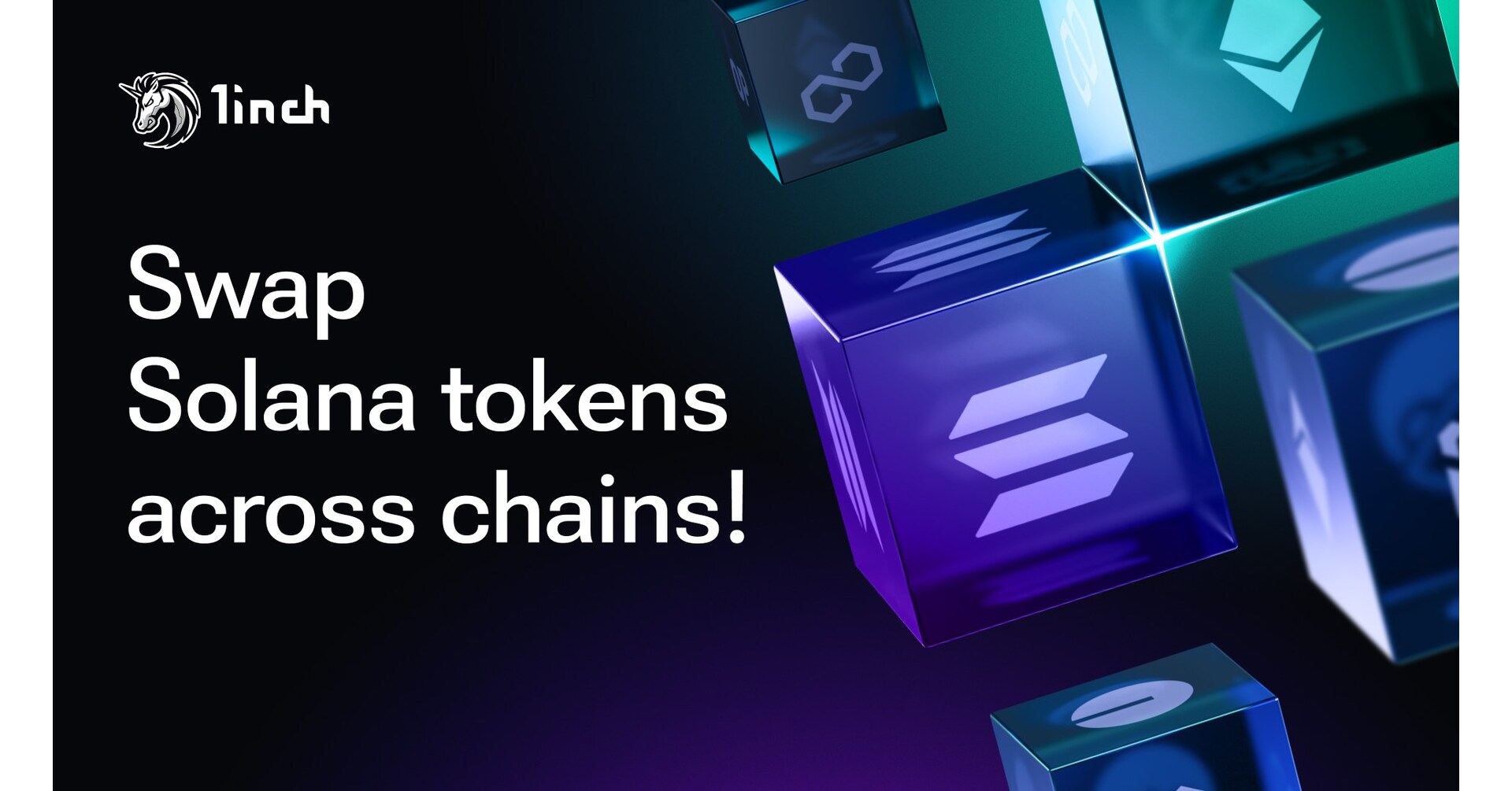 1inch è pioniere degli swap cross-chain Solana, sbloccando l'interoperabilità integrata